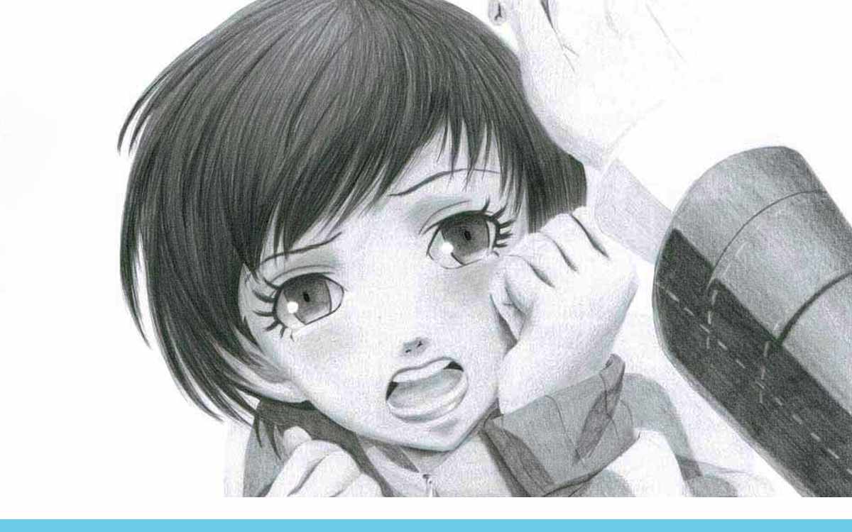 CHIE SATONAKA PERSONA 4 PENCIL DRAWING