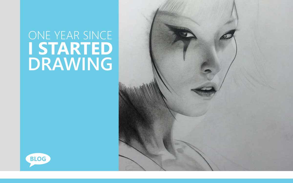 ONE YEAR SINCE I STARTED DRAWING | Artist Sophie Lawson