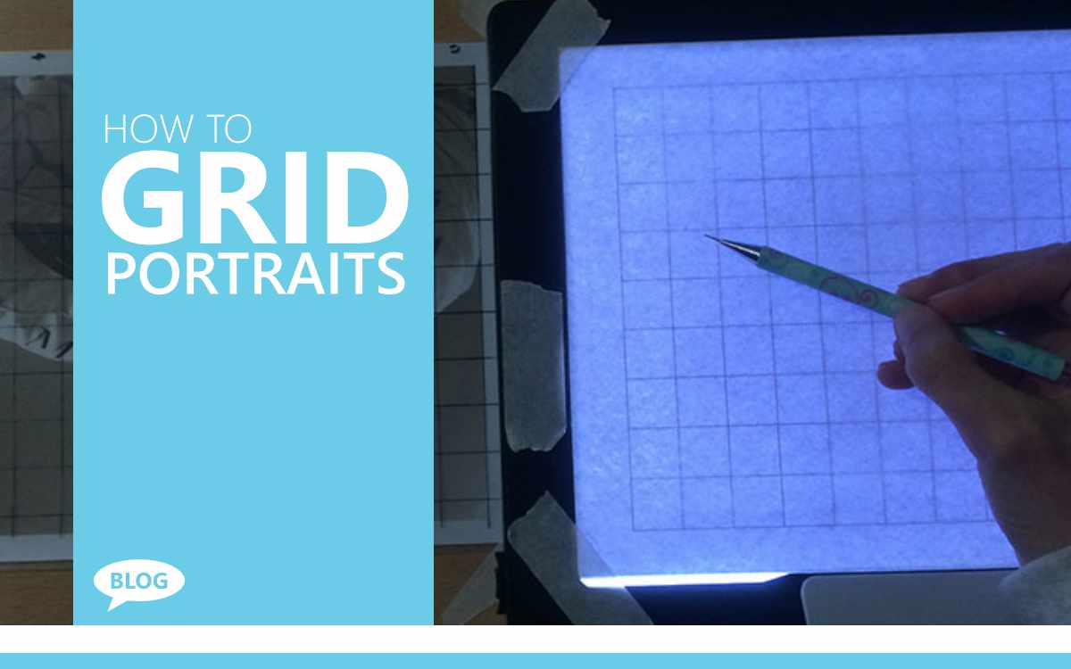 HOW TO GRID PORTRAITS - Realistic Portrait Drawing tips