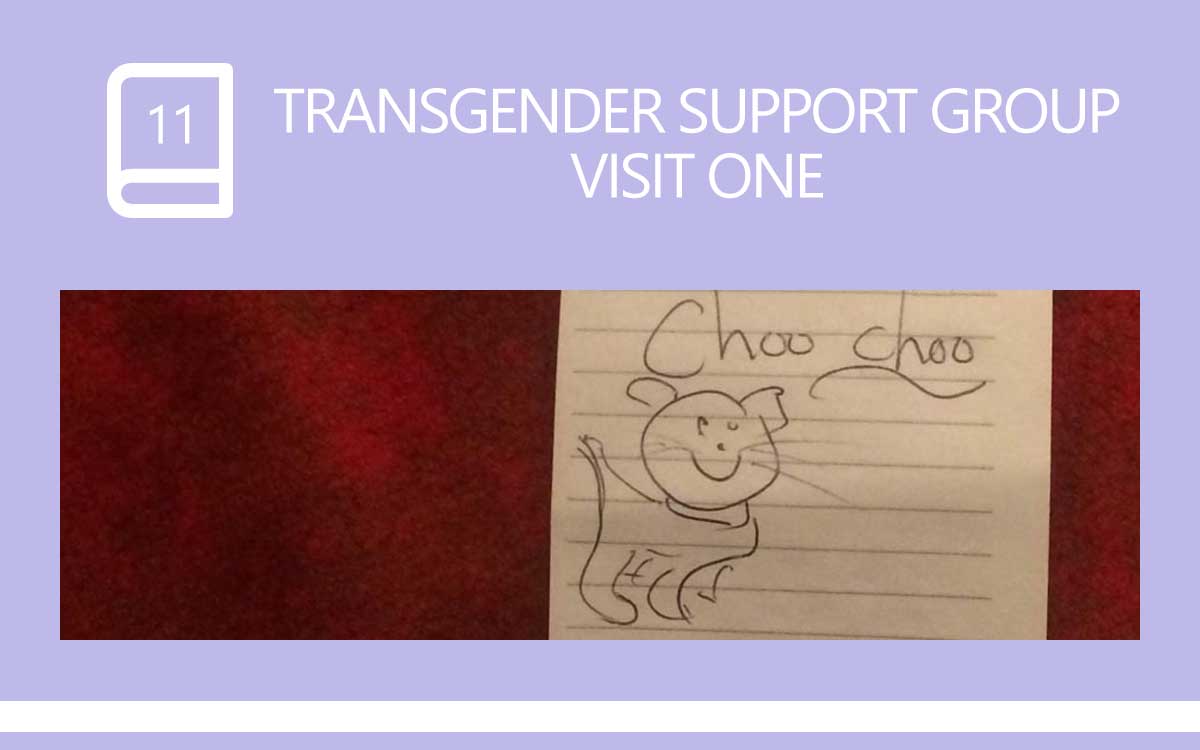 TRANSGENDER SUPPORT GROUP VISIT 1 • MY DIARY ENTRY 11