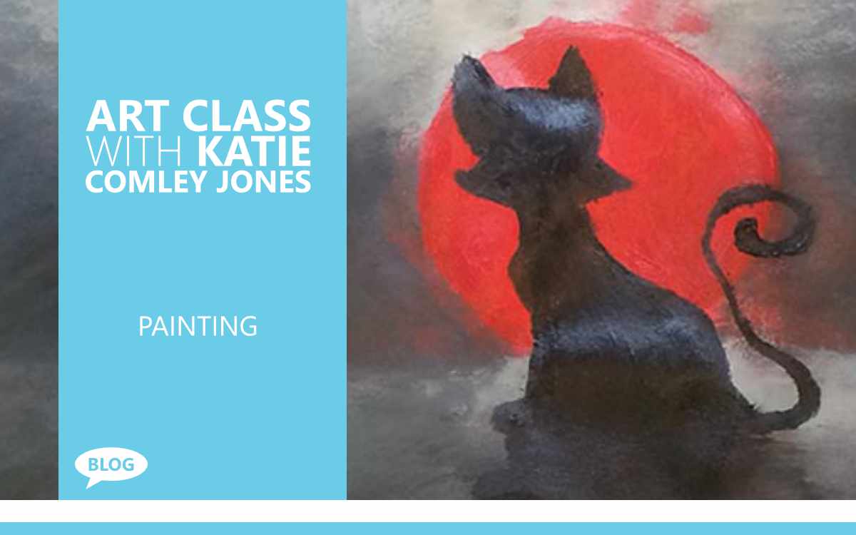 ART CLASS WITH KATIE COMLEY JONES - WEEK 8 | PAINTING