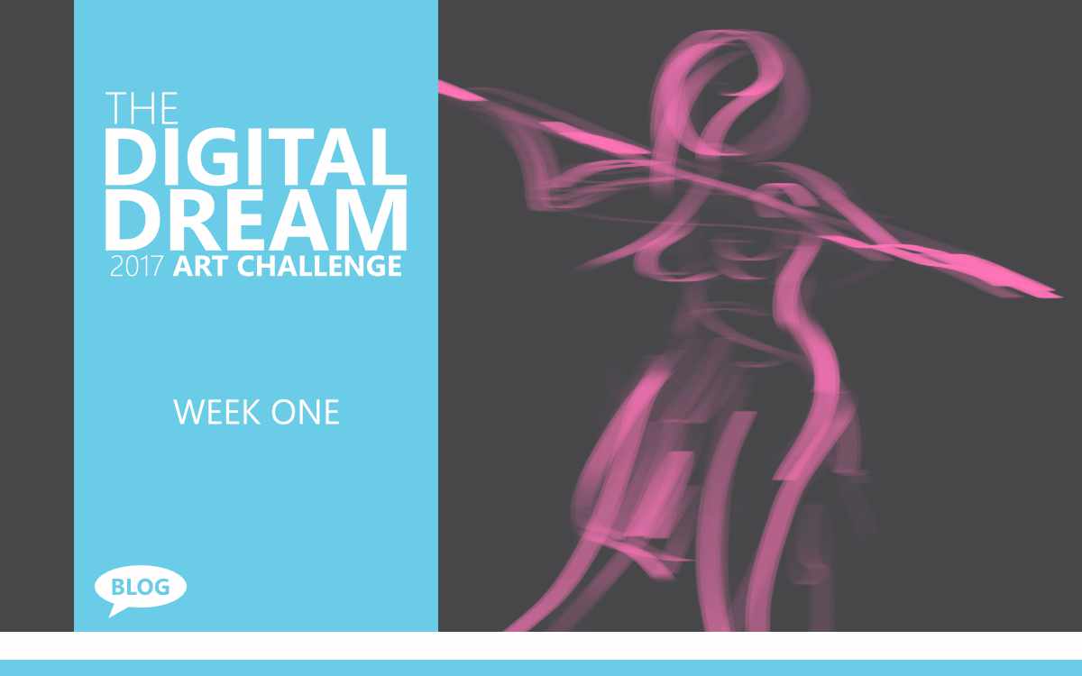 LEARNING DIGITAL PAINTING WEEK ONE - THE DIGITAL DREAM