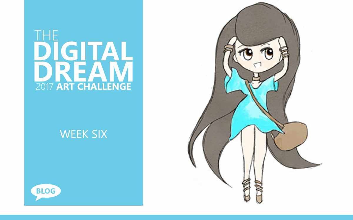 LEARNING DIGITAL PAINTING WEEK SIX - THE DIGITAL DREAM