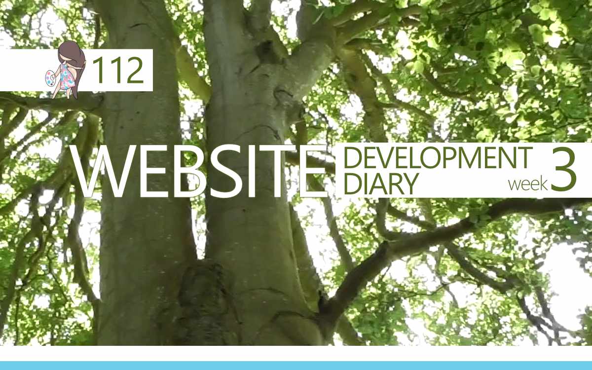 WEBSITE DEVELOPMENT DIARY WEEK 1 • THE SO FREE ART PODCAST 110